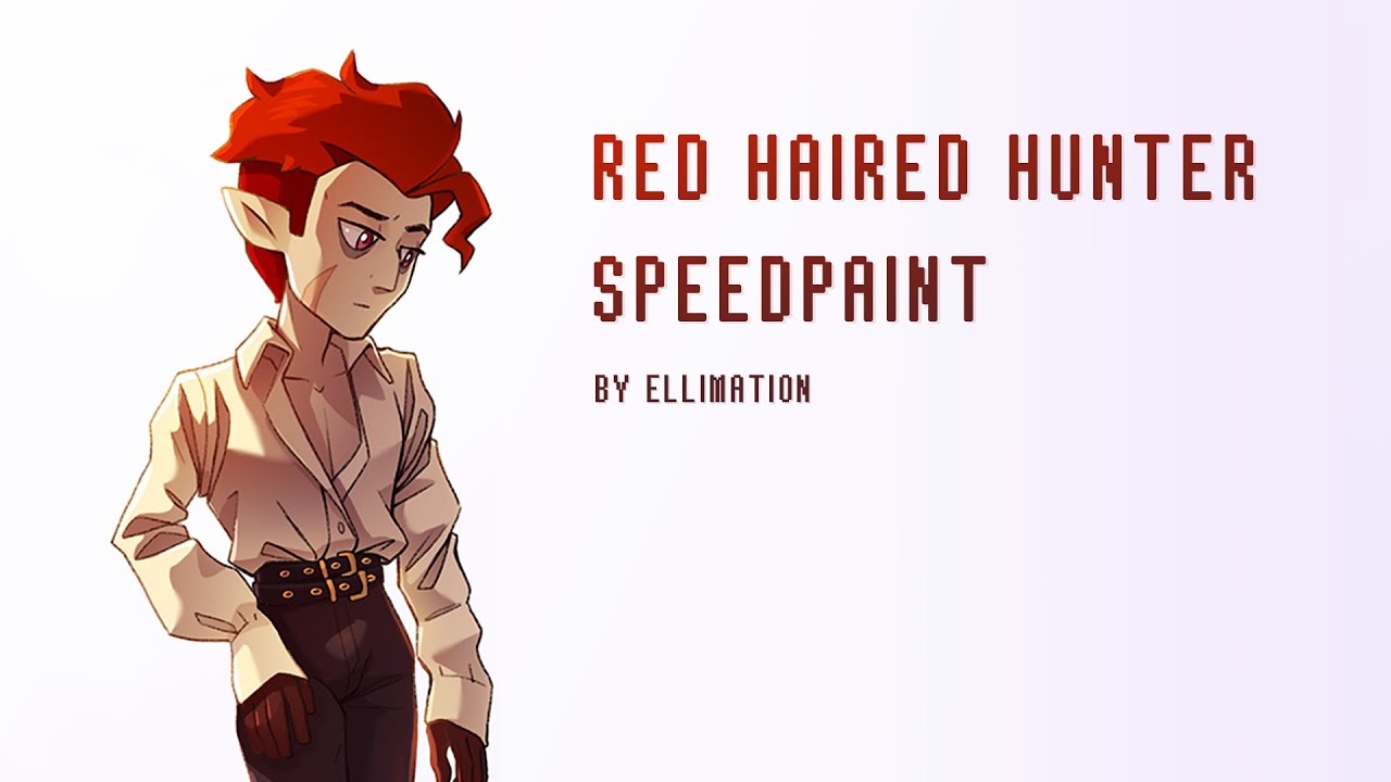 Speed Paint - The Owl House - Red Haired Hunter - YouTube