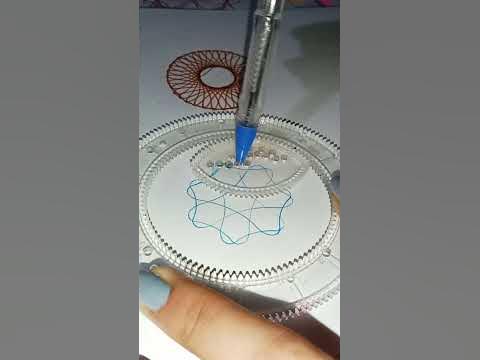 Basic Spirograph 🌀 #spirograph #art #basic #shortfeed #shorts #asmr # ...