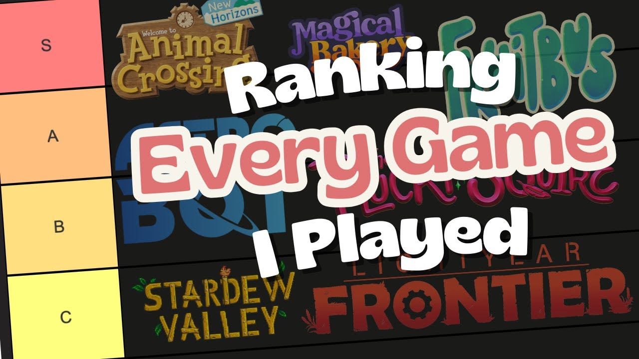 Rating All The Games I played This Year 2024 | I played So Many Games - YouTube