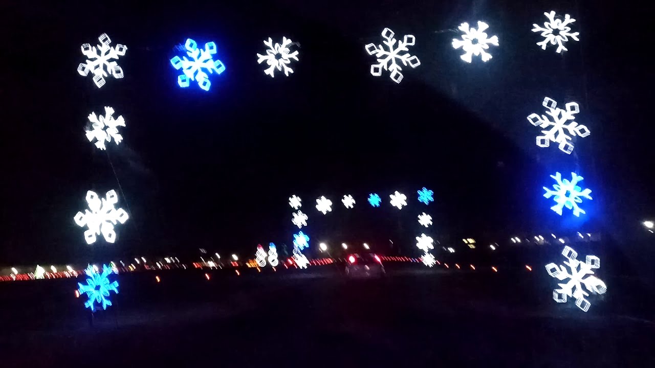 Christmas Lights Indianapolis January 1st 2020 - YouTube