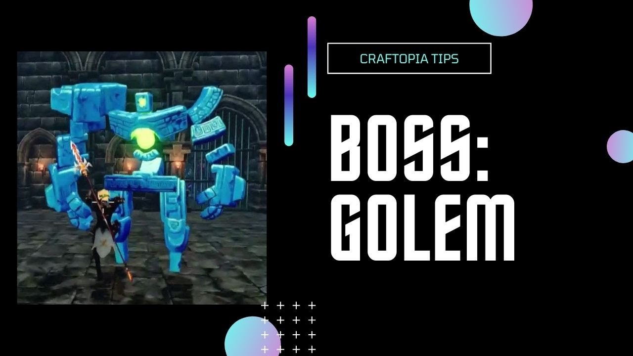 Craftopia Boss Ancient Golem - YouTube