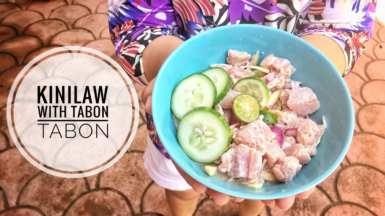 HOW TO MAKE KINILAW NA BARILES WITH TABON-TABON | BEST KINILAW DISH IN ...