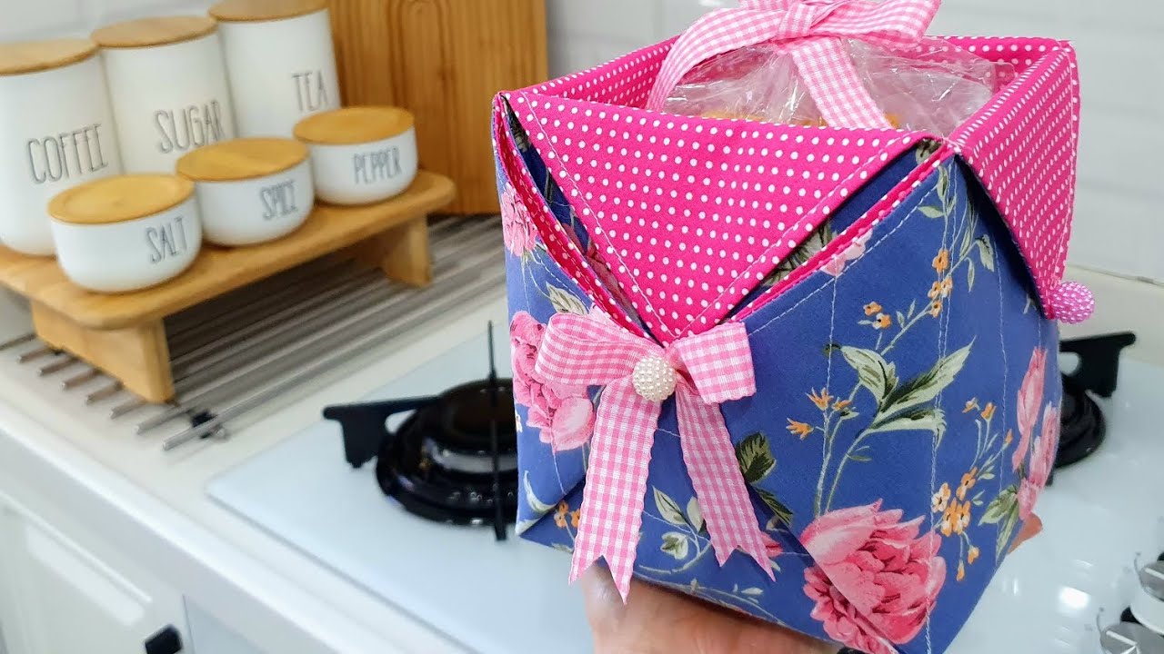 How can you sew a mini bread basket that will add elegance to your ...