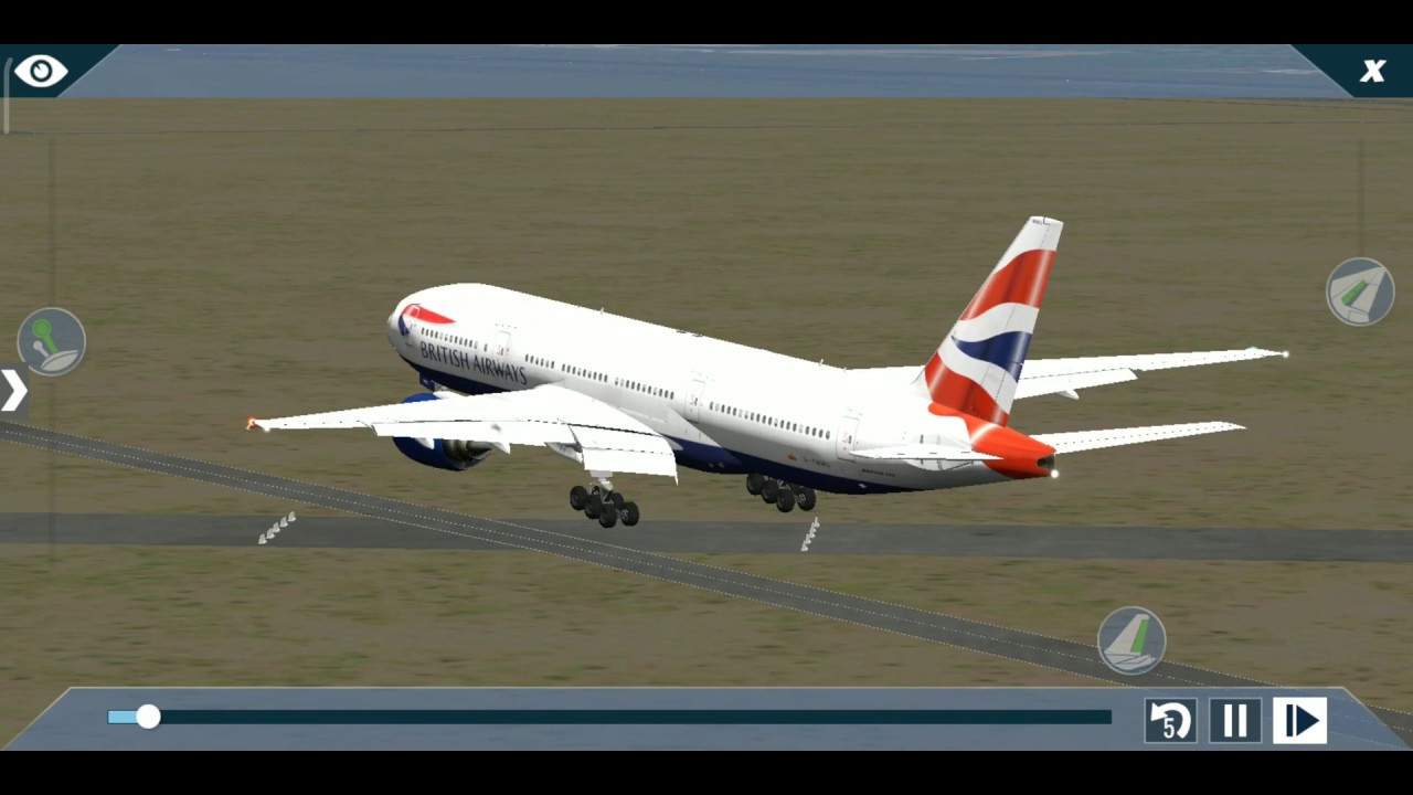 British airways 777 butter at LEMD-X plane 10 - YouTube