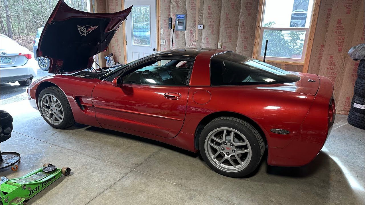 Coolant flush on a C5 Corvette - YouTube