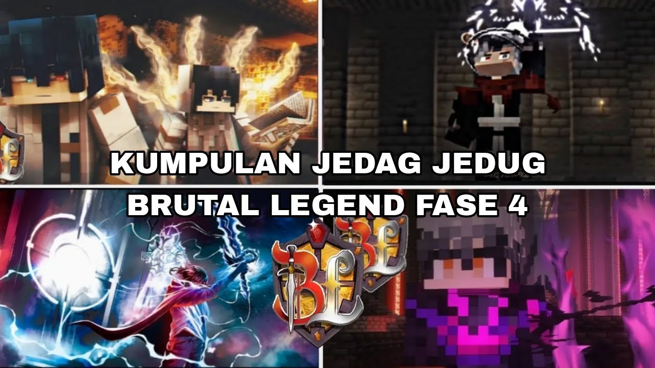 KUMPULAN JEDAG JEDUG BRUTAL LEGEND FASE 4 #9 - YouTube