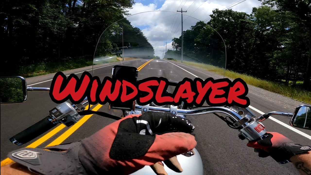 Windslayer for your gopro #1 for audio honda shadow 600 - YouTube