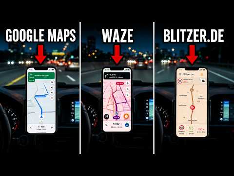 Google Maps, Waze oder Blitzer.de? Nur EINE App hat uns überzeugt