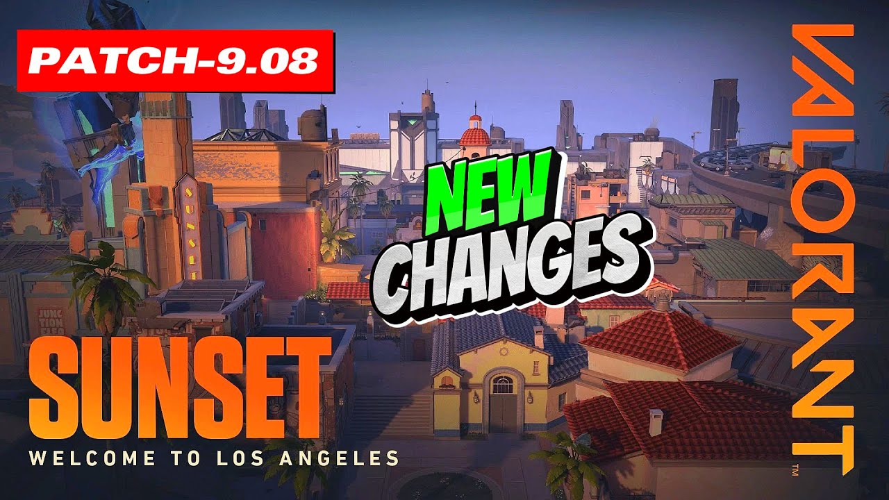 Sunset map new changes. ( patch 9.08) - YouTube