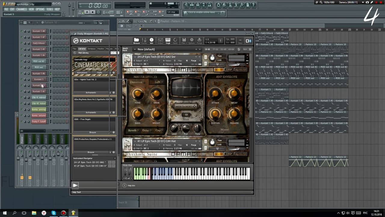 Fl Studio: 5 Interesting Melodies (Piano/Epic) (Free FLP Download ...