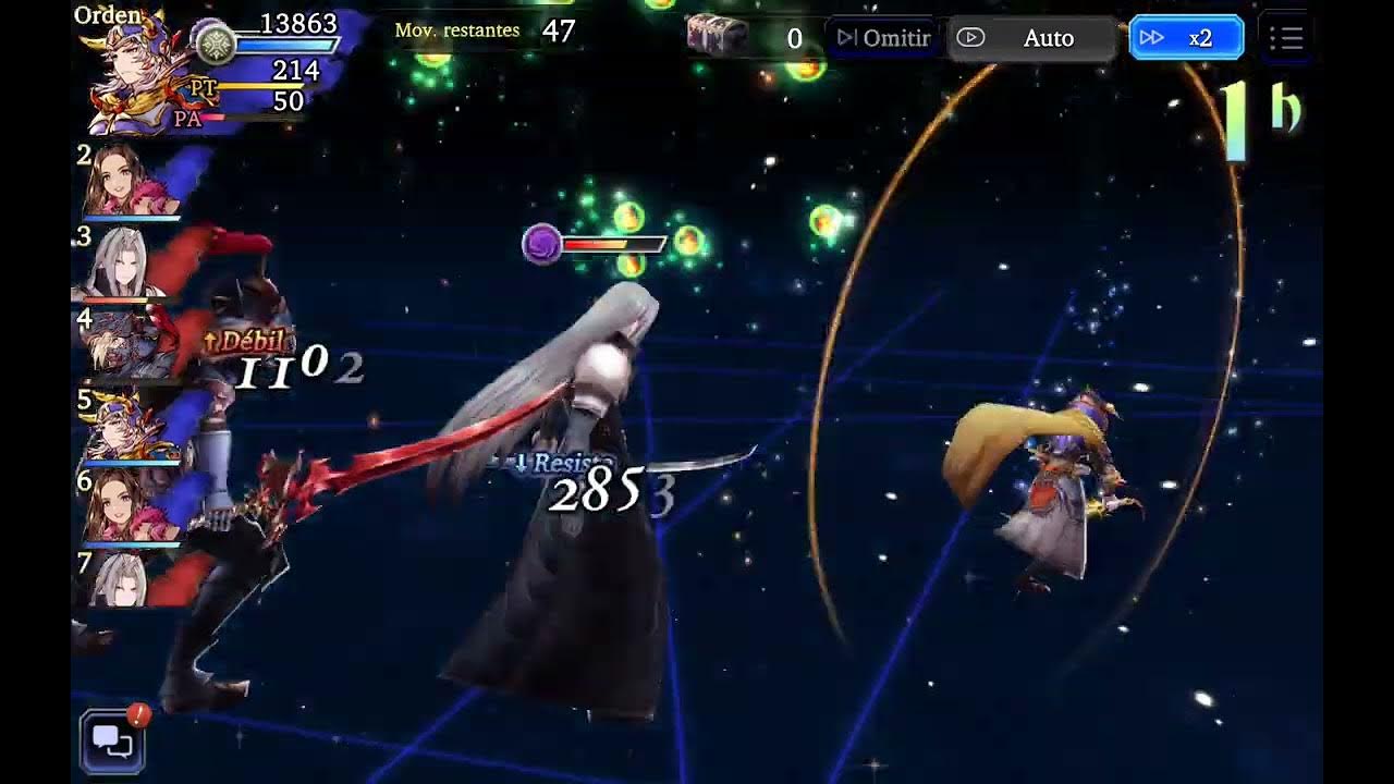 FFBE WOTV - Guild Battle vs. Σ Imperium guild (2nd attack) - YouTube