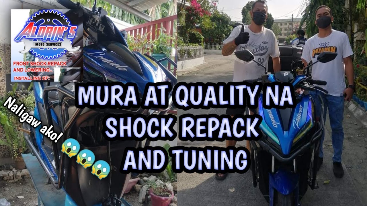 REPACK SHOCK AND TUNING (Budget friendly para sa ating motor) - YouTube