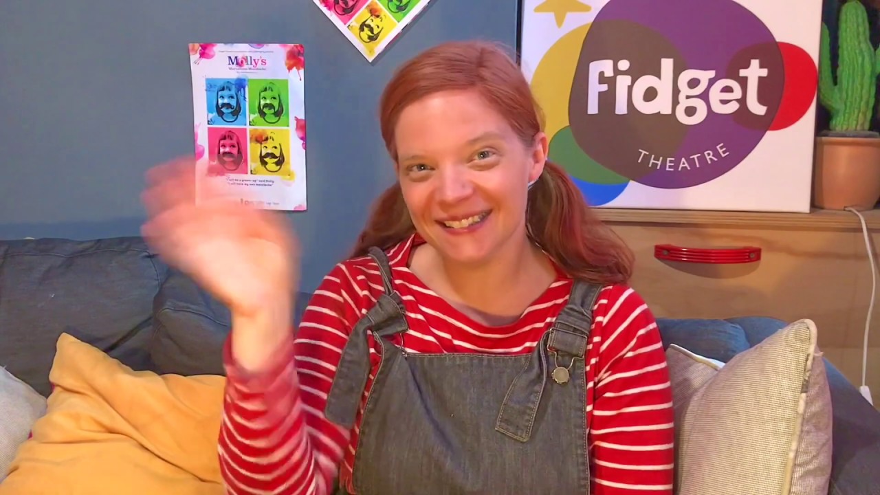 Fidget Stories: Molly's Marvellous Moustache by Fidget Theatre - YouTube