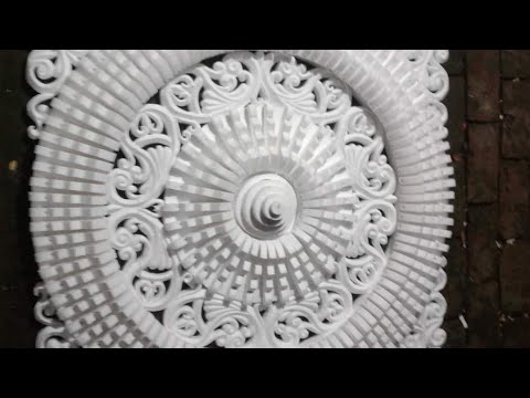 thermocol work at puja2023 - YouTube