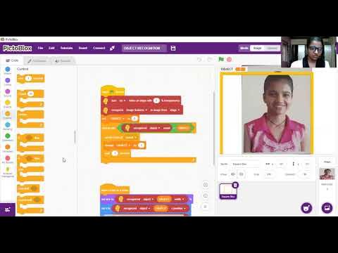 OBJECT RECOGNITION THROUGH PICTOBLOX - YouTube