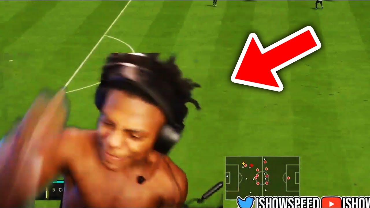 iShowSpeed *BREAKS* His HAND Playing FIFA - YouTube