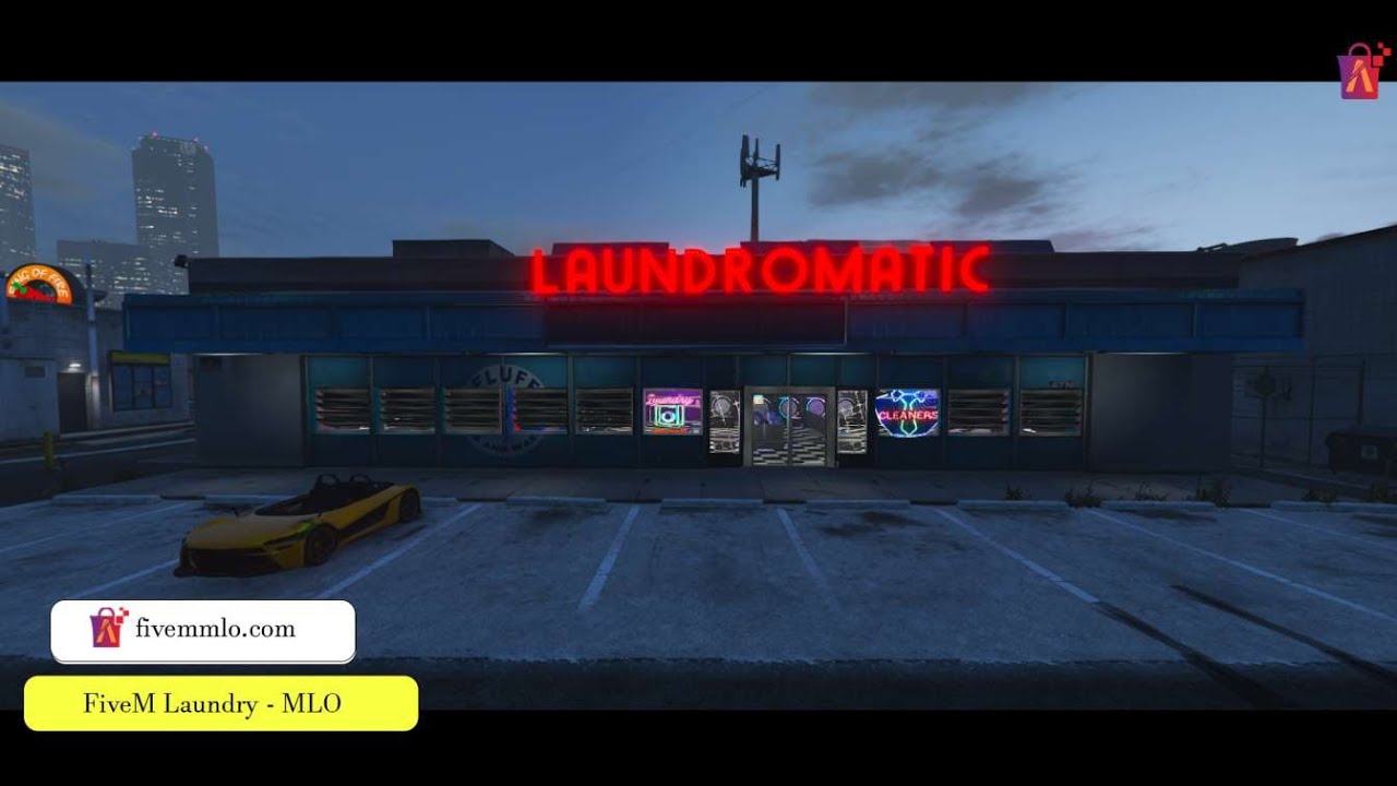 FiveM Laundry MLO | FiveM Money Wash Locations #fivem #money - YouTube