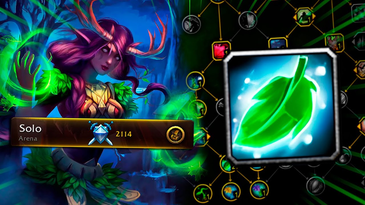 PARTIDA dos 2100 na RANKEADA de DRUIDA HEALER na SOLOMIX! | Restoration ...