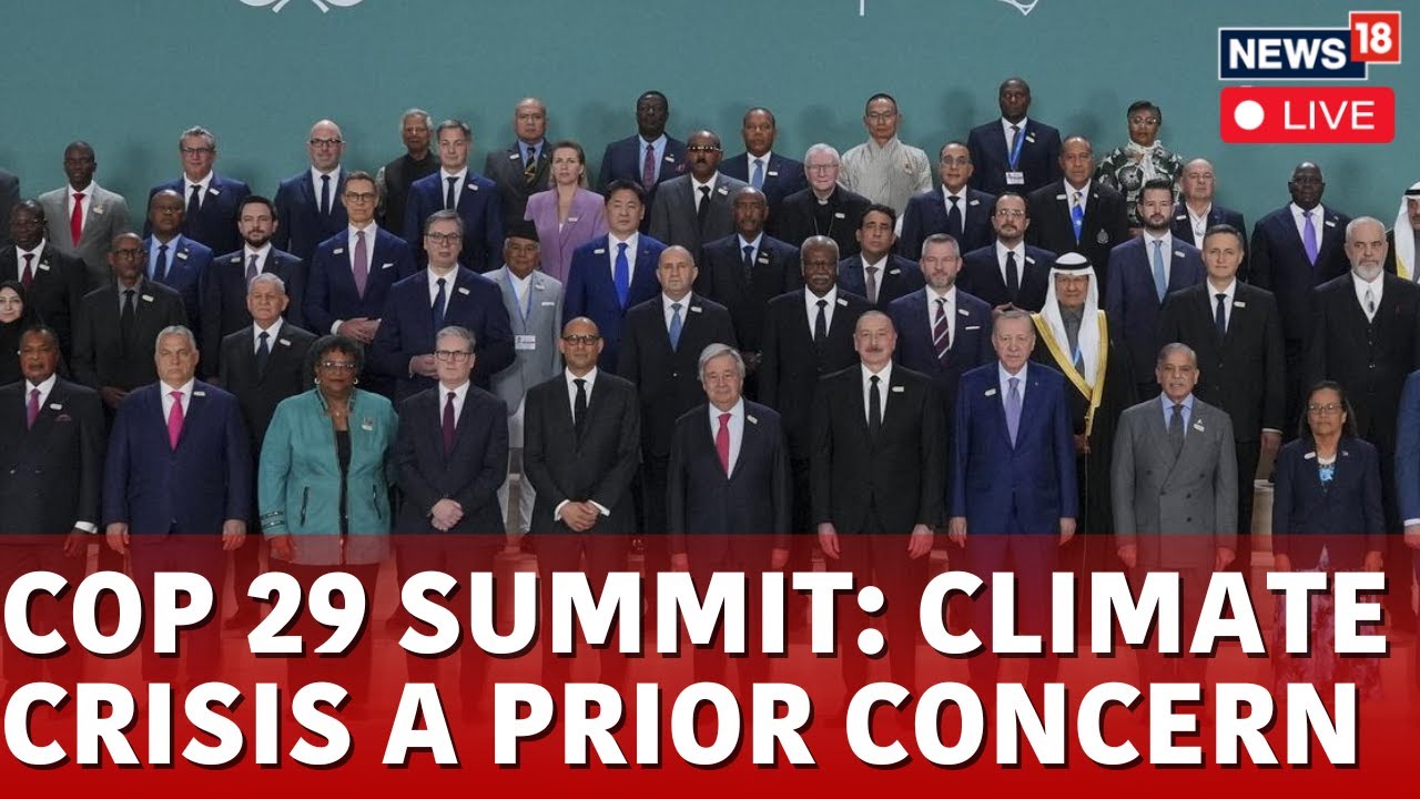 COP 29 LIVE | COP 29 Azerbaijan Day 2: COP29 World Leaders Climate ...