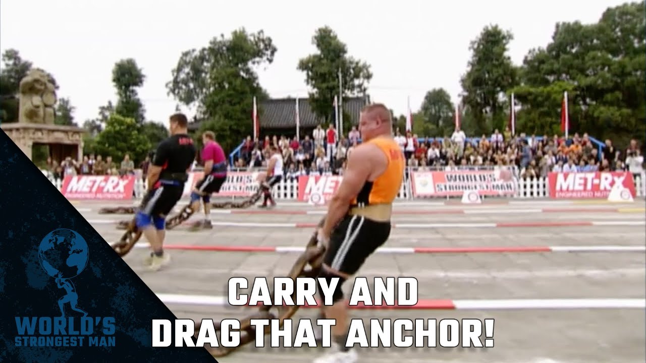 2005 World’s Strongest Man | Carry & Drag and Deadlift - YouTube