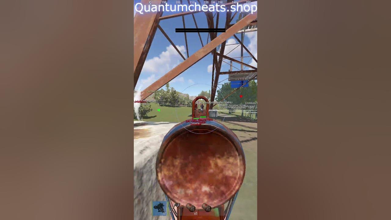 DOMINATION WITH QUANTUM CHEAT #shorts #cheat #rust #hack - YouTube