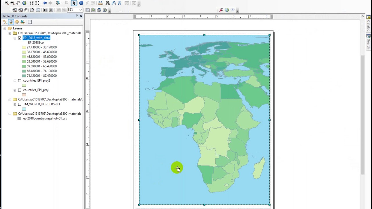 Working with big text in ArcMap - YouTube