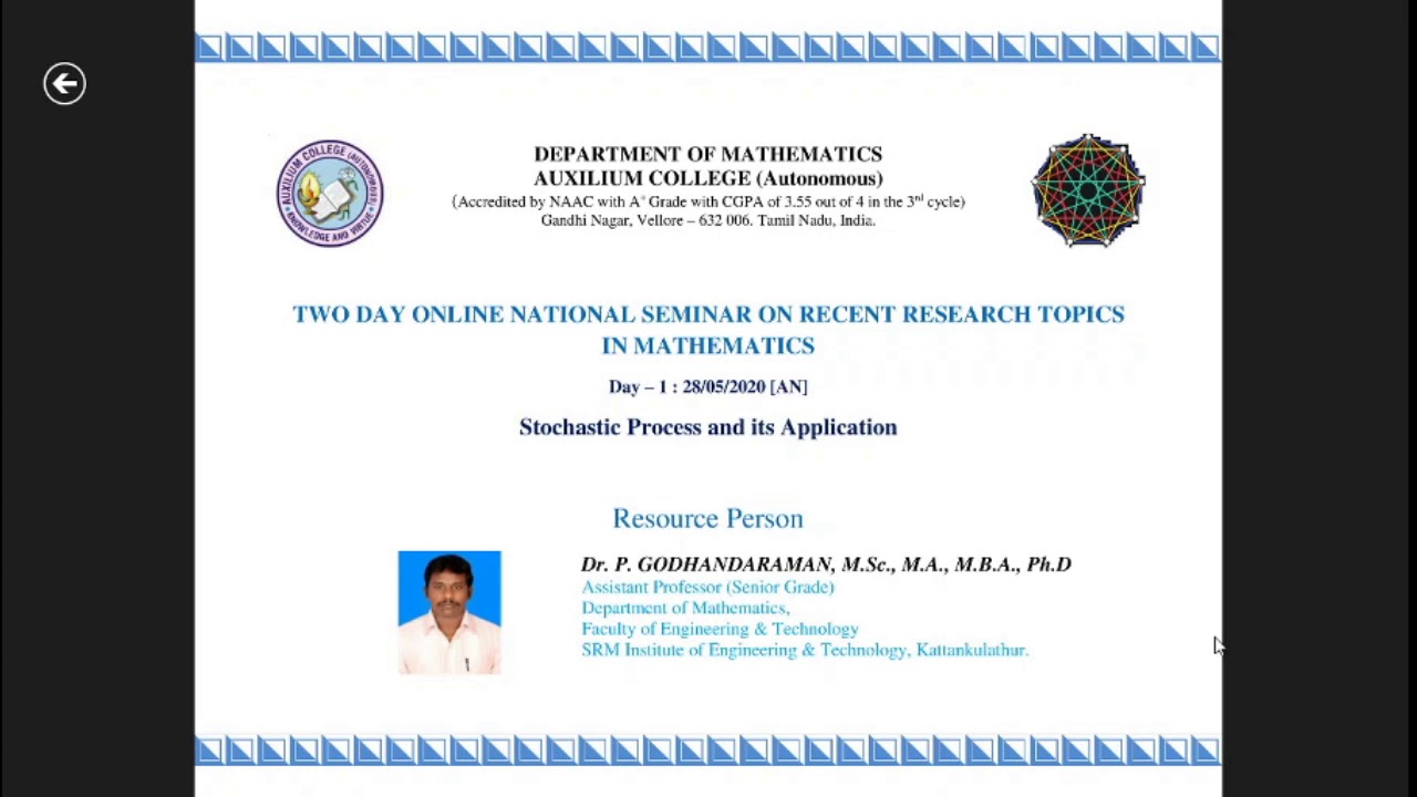 Dr Gothandaraman intro - YouTube