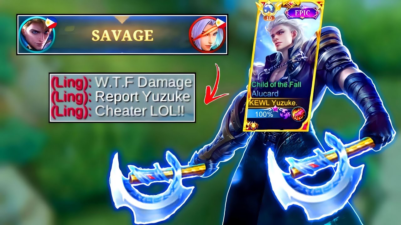 GLOBAL ALUCARD FULL DAMAGE BUILD *1 Hit* + *Savage* (ENEMY CALLED ME ...