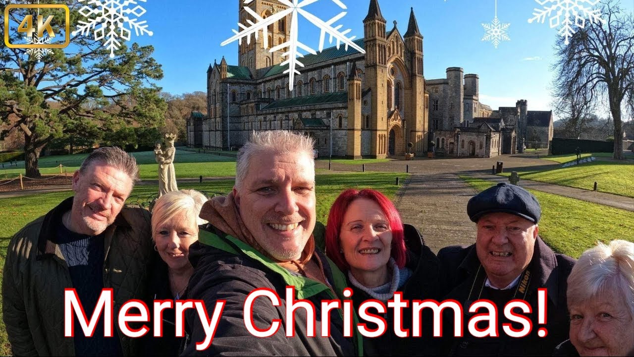 Family christmas outing 11/12/2022 at Buckfast Abbey - YouTube
