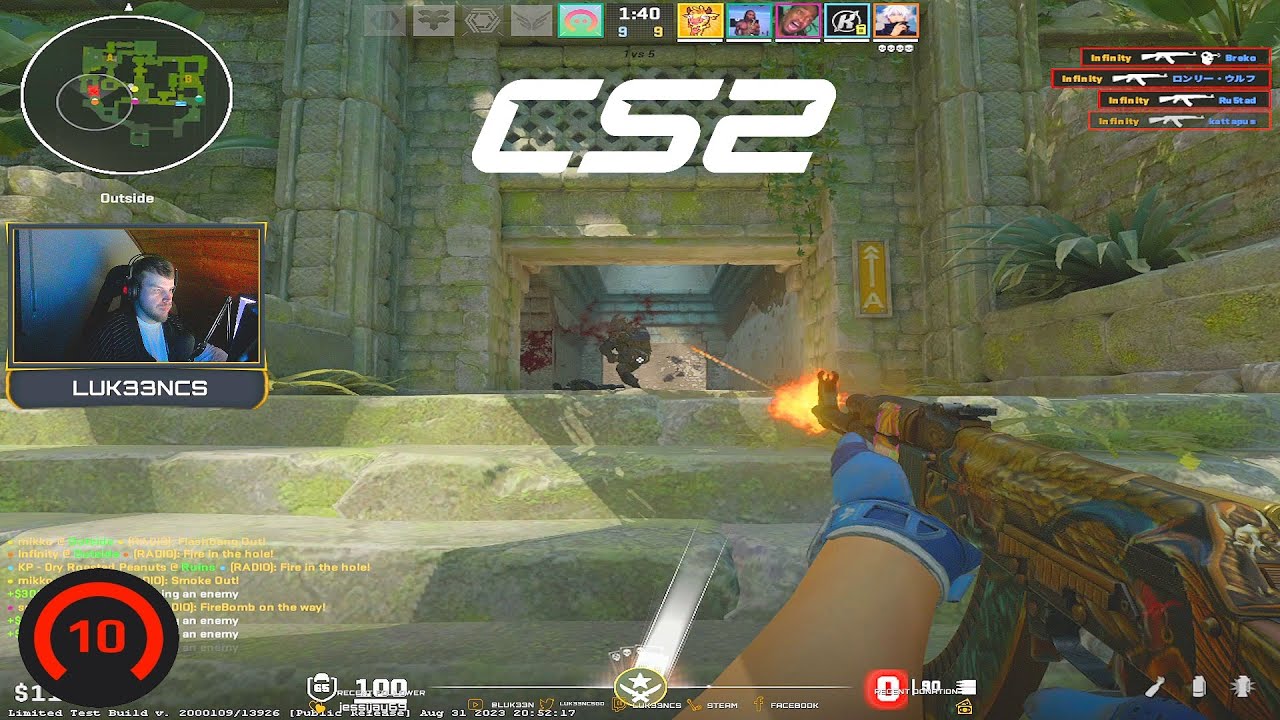 My first day of streaming CS2 + last csgo video - YouTube