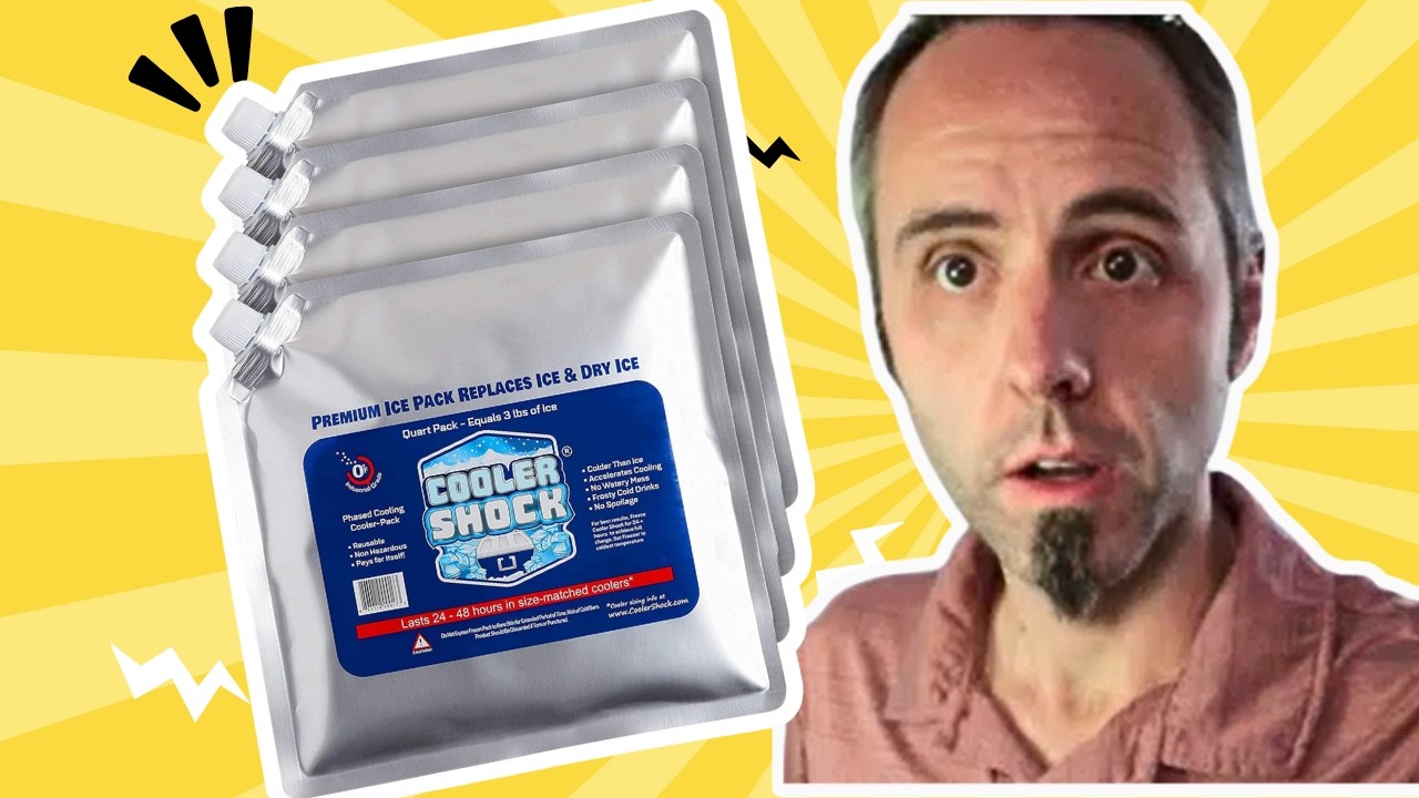 Best Reusable Ice Pack | Cooler Shock Ice Pack Review - YouTube