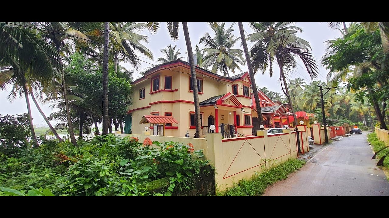 Beautiful River Touch Bungalow For Sale In Goa South Velim Waterside ...