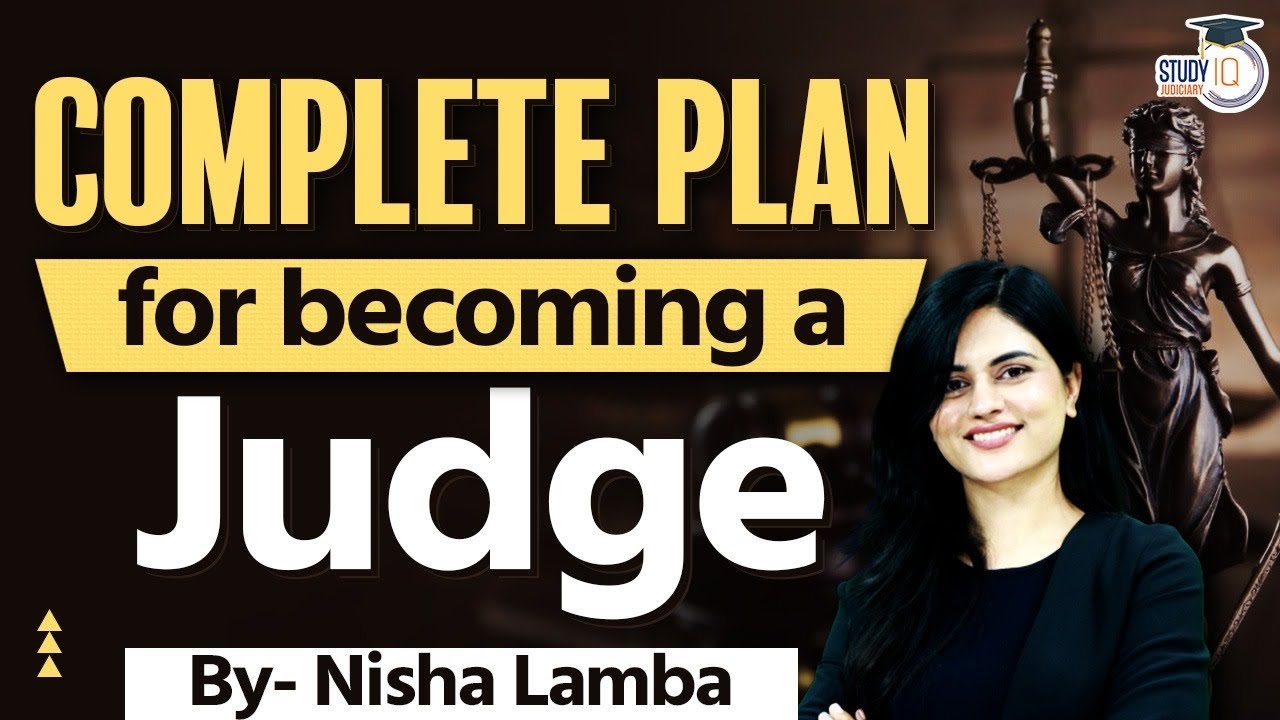 How to Become a Judge in India? | Complete Plan | StudyIQ Judiciary - YouTube