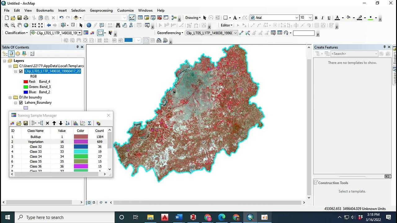 Perform Supervised classification in ArcMap 10.2 - YouTube