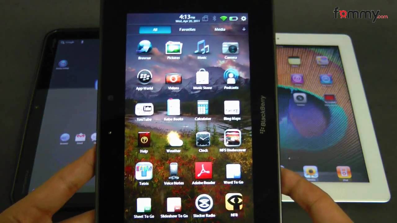 BlackBerry Playbook Tablet Unboxing and Review in HD - YouTube