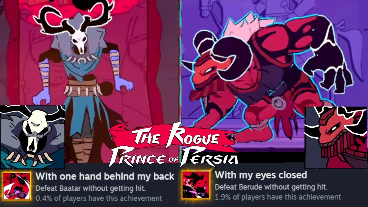 The Rogue Prince Of Persia - Berude & Baatar Hitless Achievement - YouTube