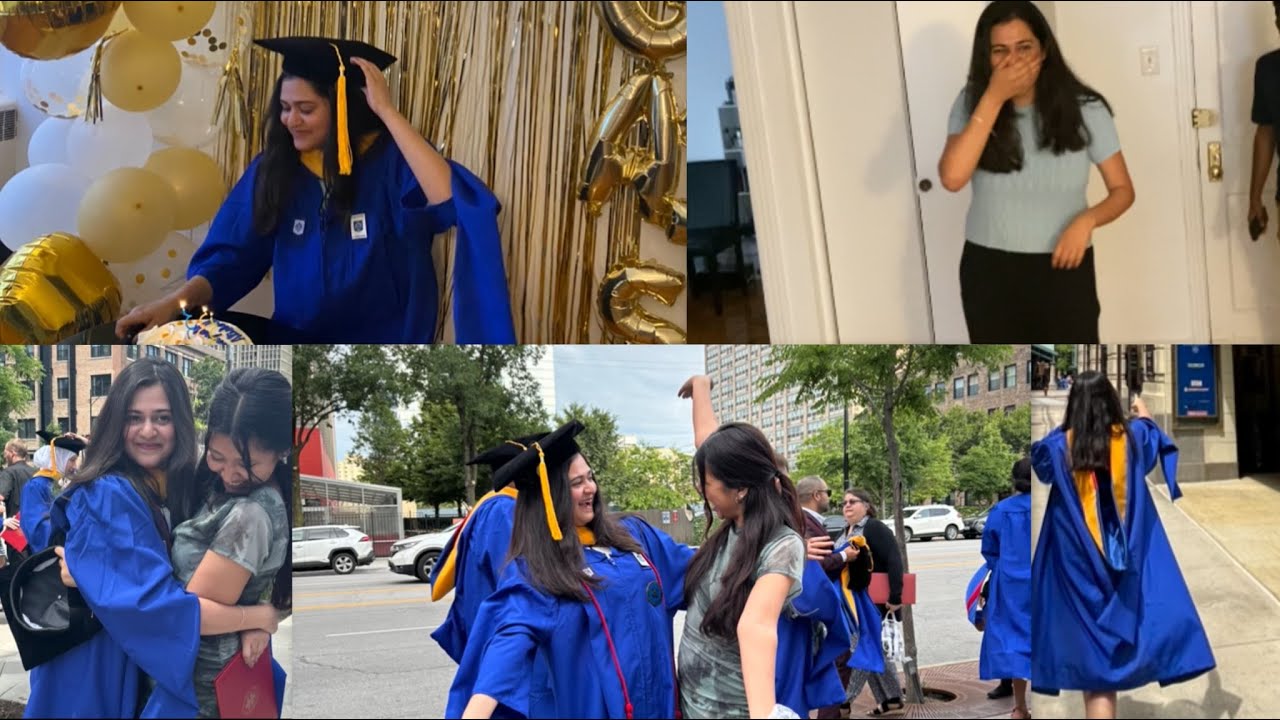 Graduation Day: Roommate's Big Day + Surprise Party! 🎓🎉" - YouTube