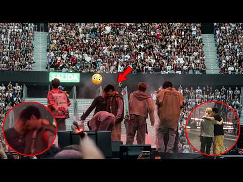 🔴 Rare Jikook Moment at BTS Madrid's Final Concert! Jungkook Hugs Jimin | Full Fancam 💜