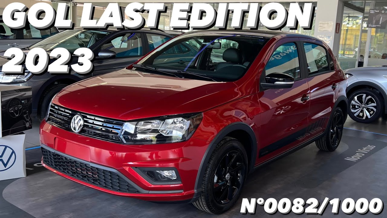 VW Gol Last Edition 2023 - O ÚLTIMO Gol em detalhes!! Nº 0082/1000 (4K ...