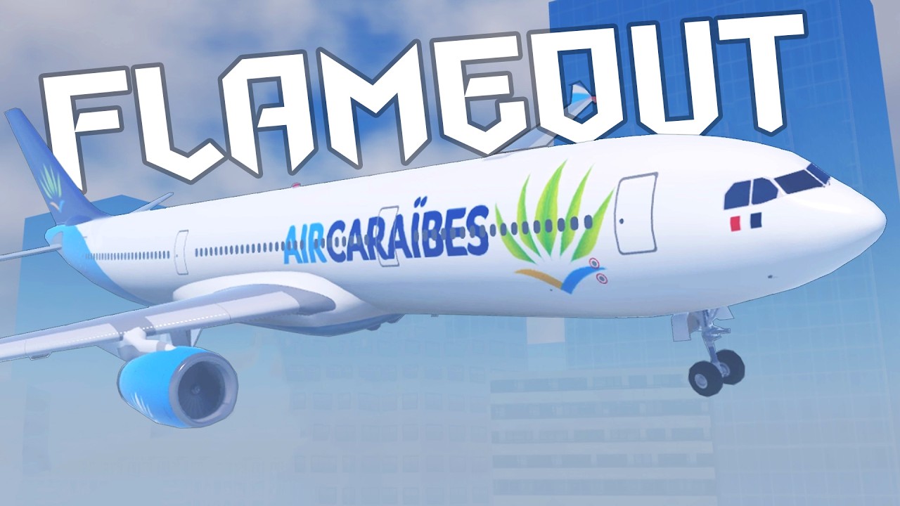 FLAMEOUT - Roblox Plane Crash Story | Project Flight ️ - YouTube