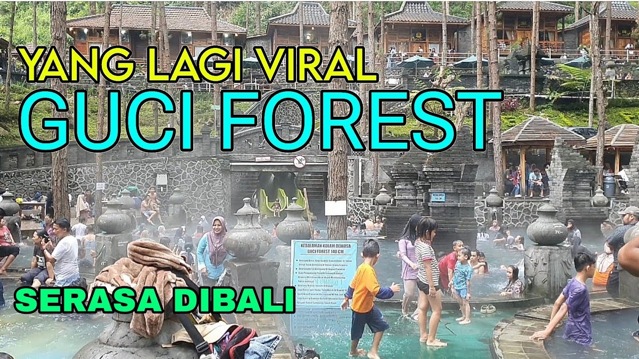 GUCI FOREST TEGAL TERBARU 2024 SEPERTI WISATA DI BALI - YouTube