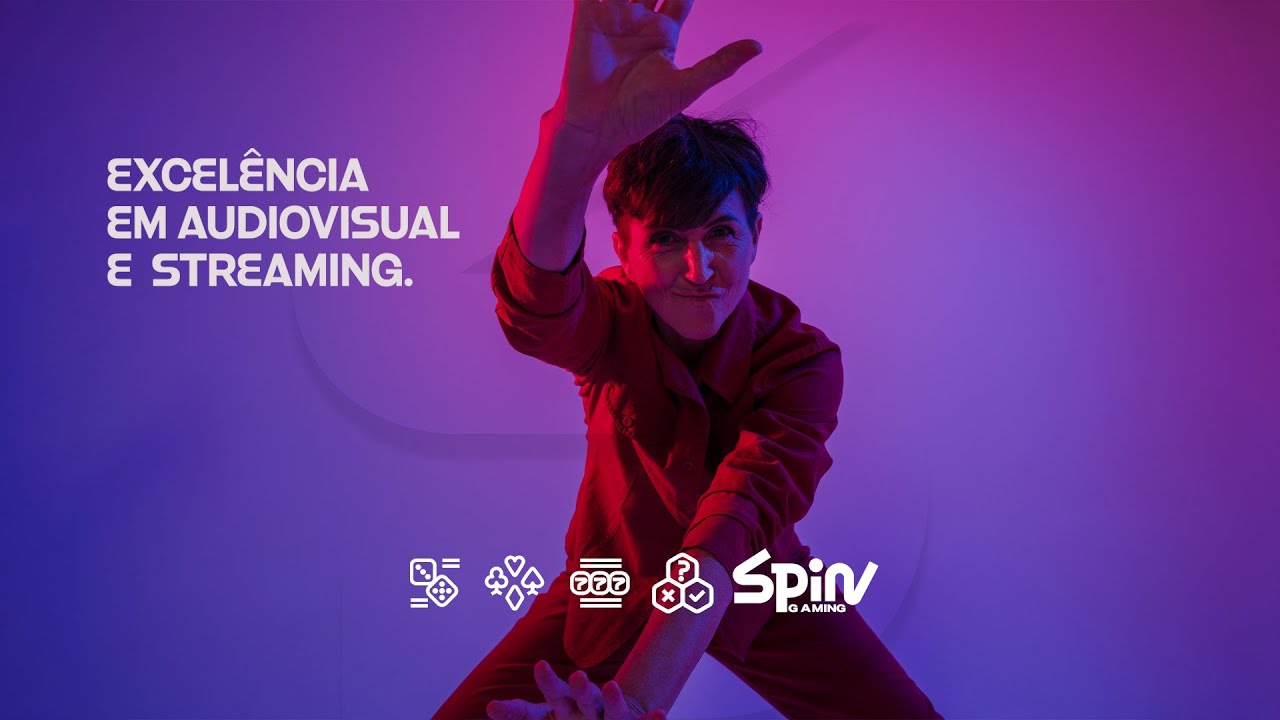 SPIN GAMING - EXCELÊNCIA EM AUDIOVISUAL E STREAMING. - YouTube