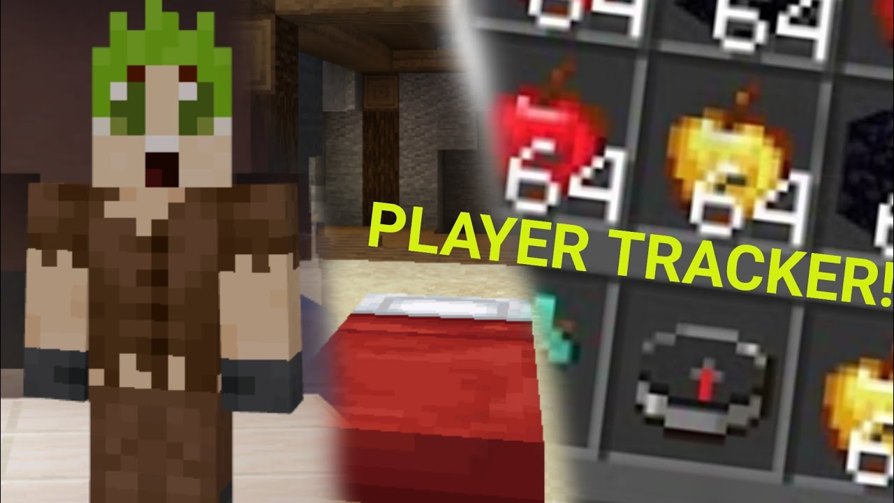 Minecraft Bedwars but I could secretly use a PLAYER TRACKER....? - YouTube