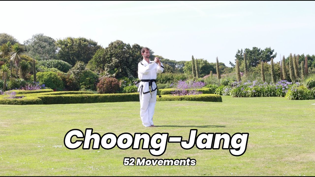 Choong-Jang Taekwon-Do Pattern - YouTube