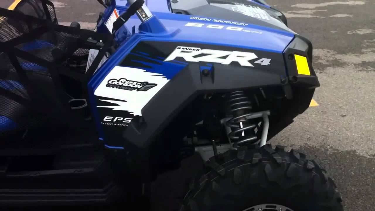 2011 Polaris RZR 4 800 EPS Robby Gordon Edition - YouTube