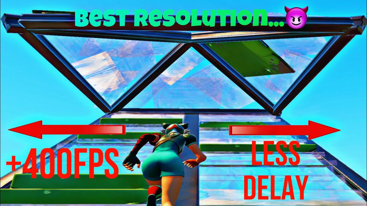 BEST stretch Resolutions on Fortnite NOW [Boosts FPS + Less Delay ...