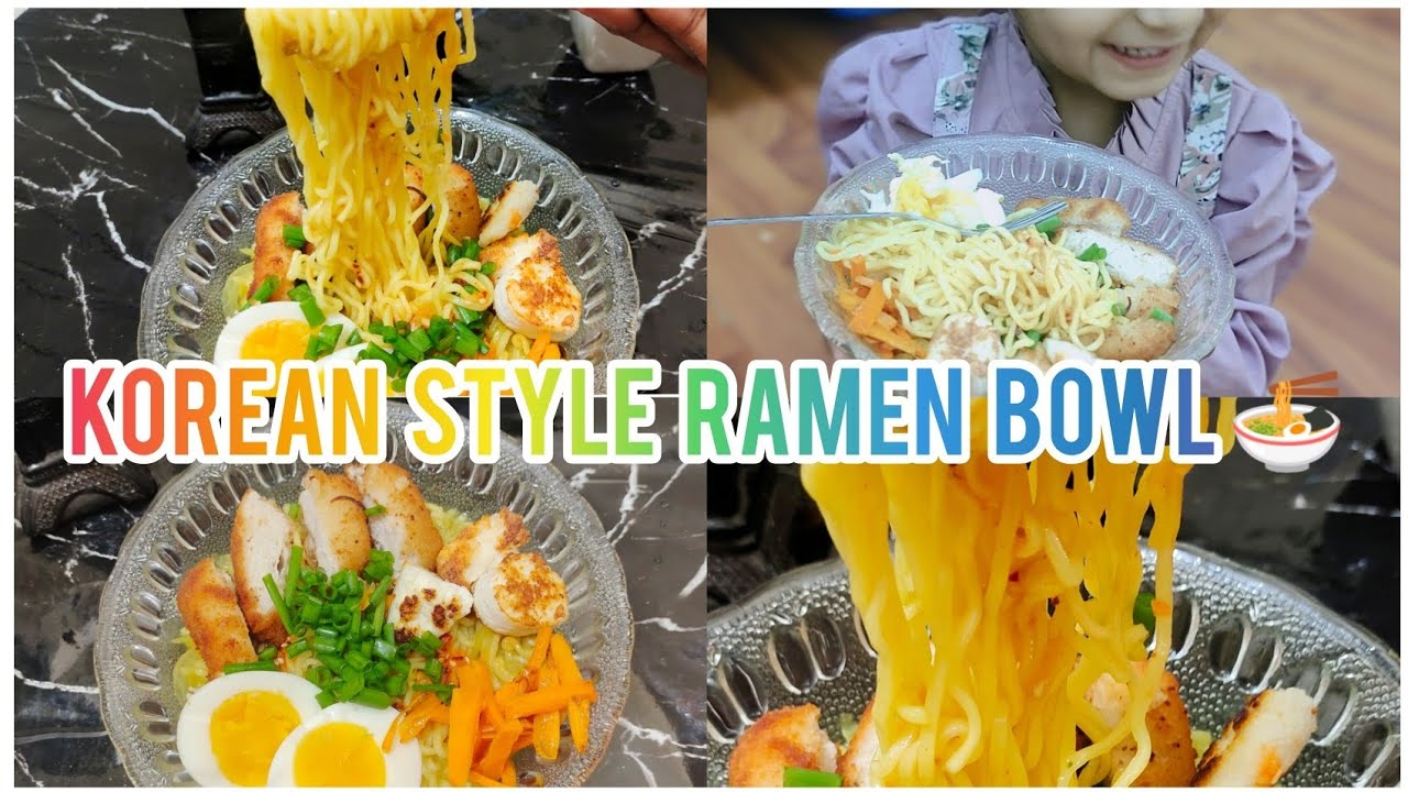 Korean ramen noodles| non veg Ramen bowl#food #youtube #cookingathome ...