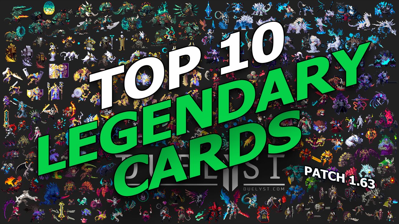 ★Top 10 Best Legendary Cards - 1.64 | Duelyst - YouTube