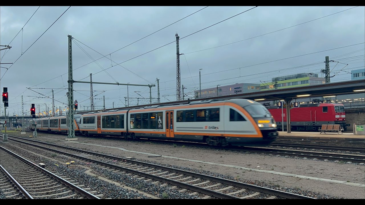Trilex Liberec - Dresden Hauptbahnhof - YouTube