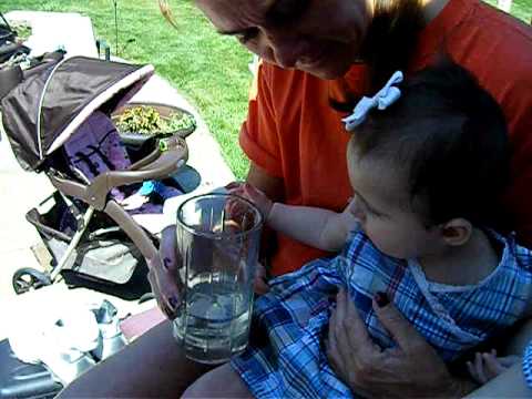 alexa drinking a glass of water - YouTube